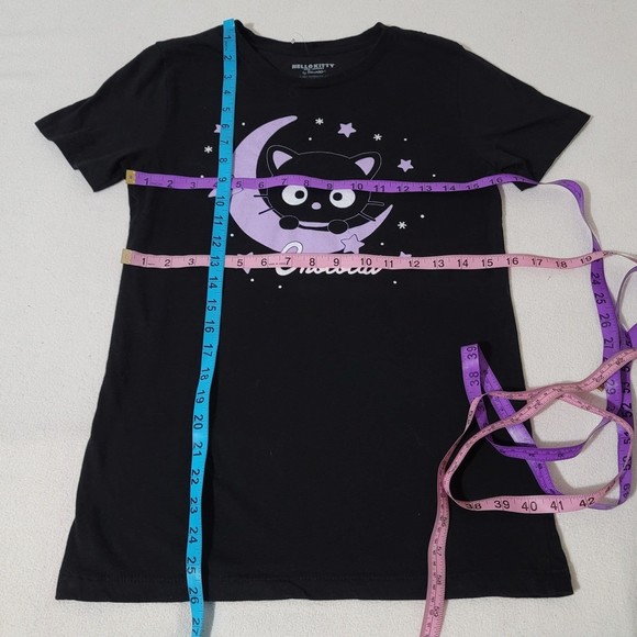 Sanrio | Tops | Sanrio Chococat Moon Star Tee Black Purple Pastel Goth ...